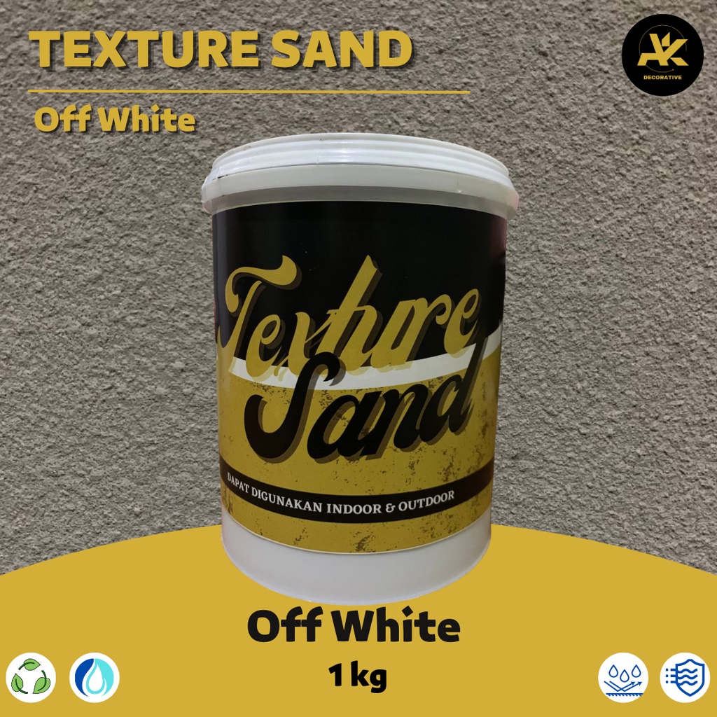 Jual Cat Texture Sand - Off White Kamprot 1kg | Shopee Indonesia