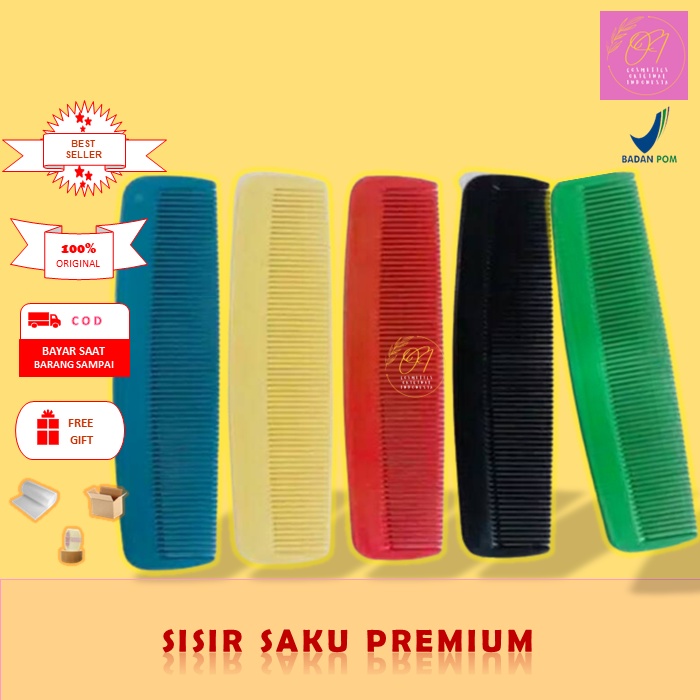 Jual Sisir Saku Premium Sisir Rambut Pria Pomade Sisir Kecil Travel Murah Hair Comb Cowok ...