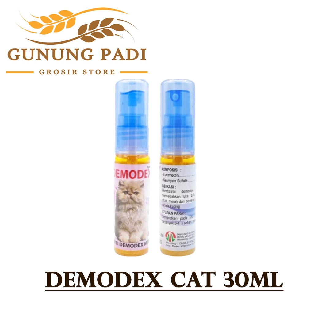 Jual Obat Scabies Kucing Anti Kutu Demodex Cat 30ml | Shopee Indonesia