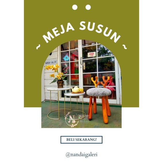 Jual Meja Susun // Meja Tingkat // Meja Cantik | Shopee Indonesia