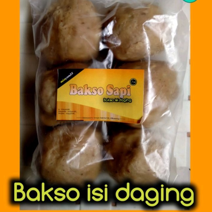 Jual BAKSO ISI DAGING || 1 PACK ISI 6 | Shopee Indonesia