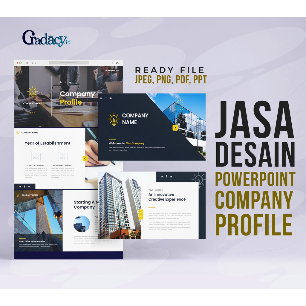 Jual JASA DESAIN PPT/POWER POINT, DESAIN PPT COMPANY PROFILE, DESAIN ...
