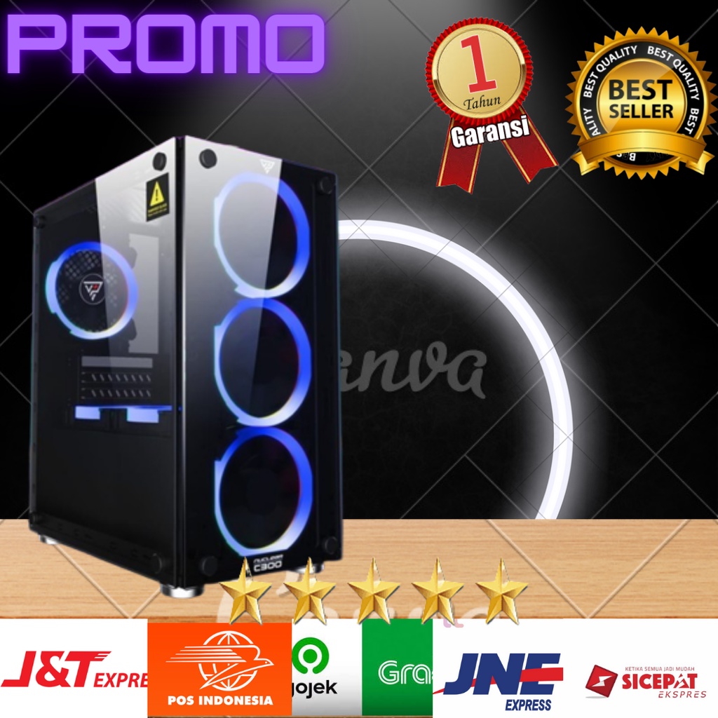 Jual PC Rakitan Core i5/CPU Core i5/DDR 8GB/HDD 500GB Case Gaming ...