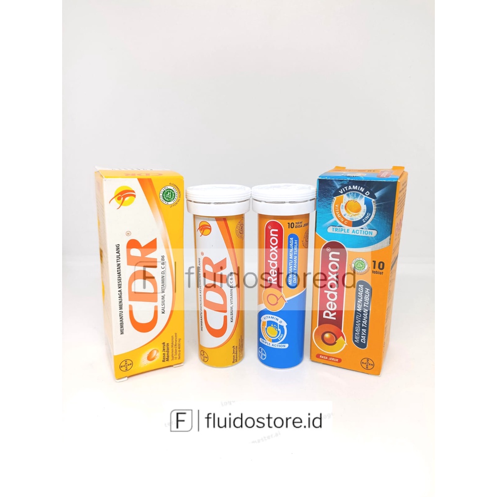 Jual CDR Multivitamin Isi 10 Tablet Suplemen Kalsium Vit D C B6 Rasa ...