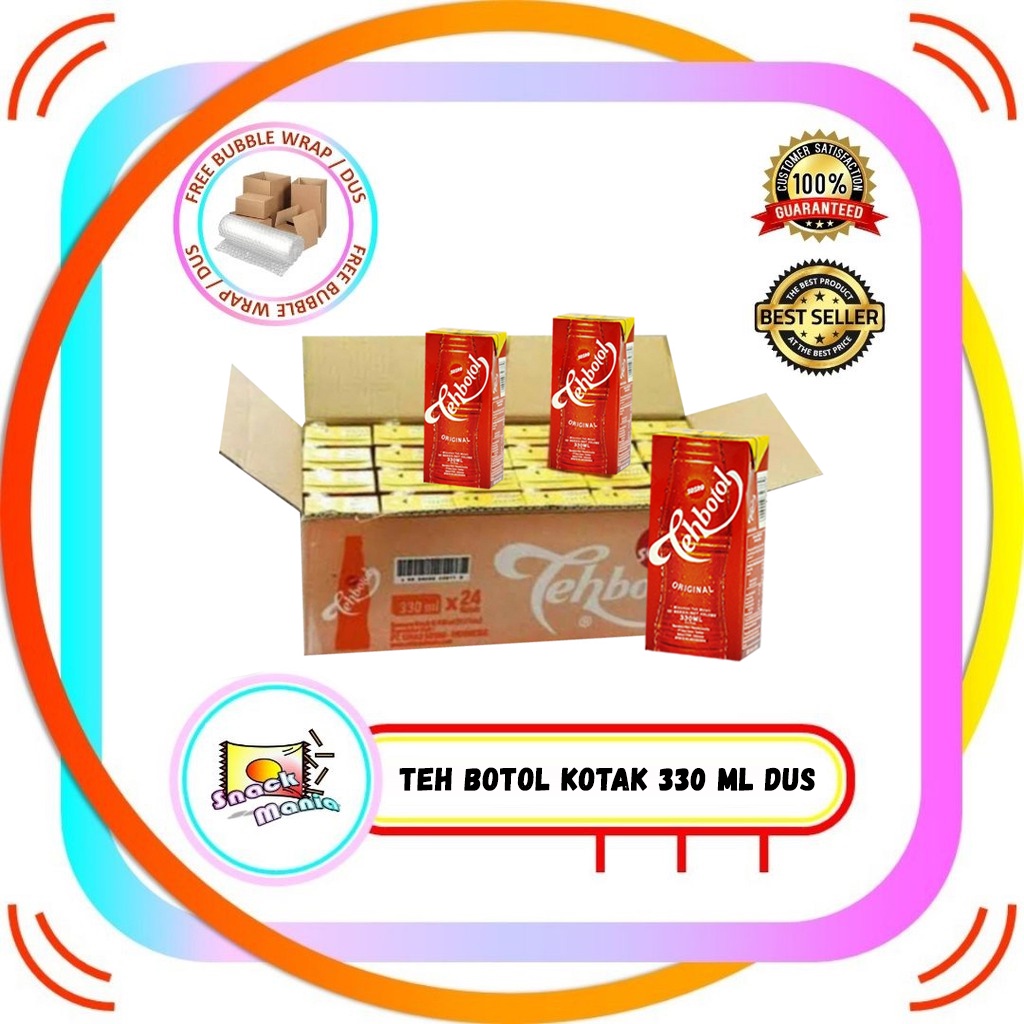 Jual Teh Botol Sosro Kotak Original Melati 330 ml x 24 pcs DUS Jasmine Tea | Shopee Indonesia