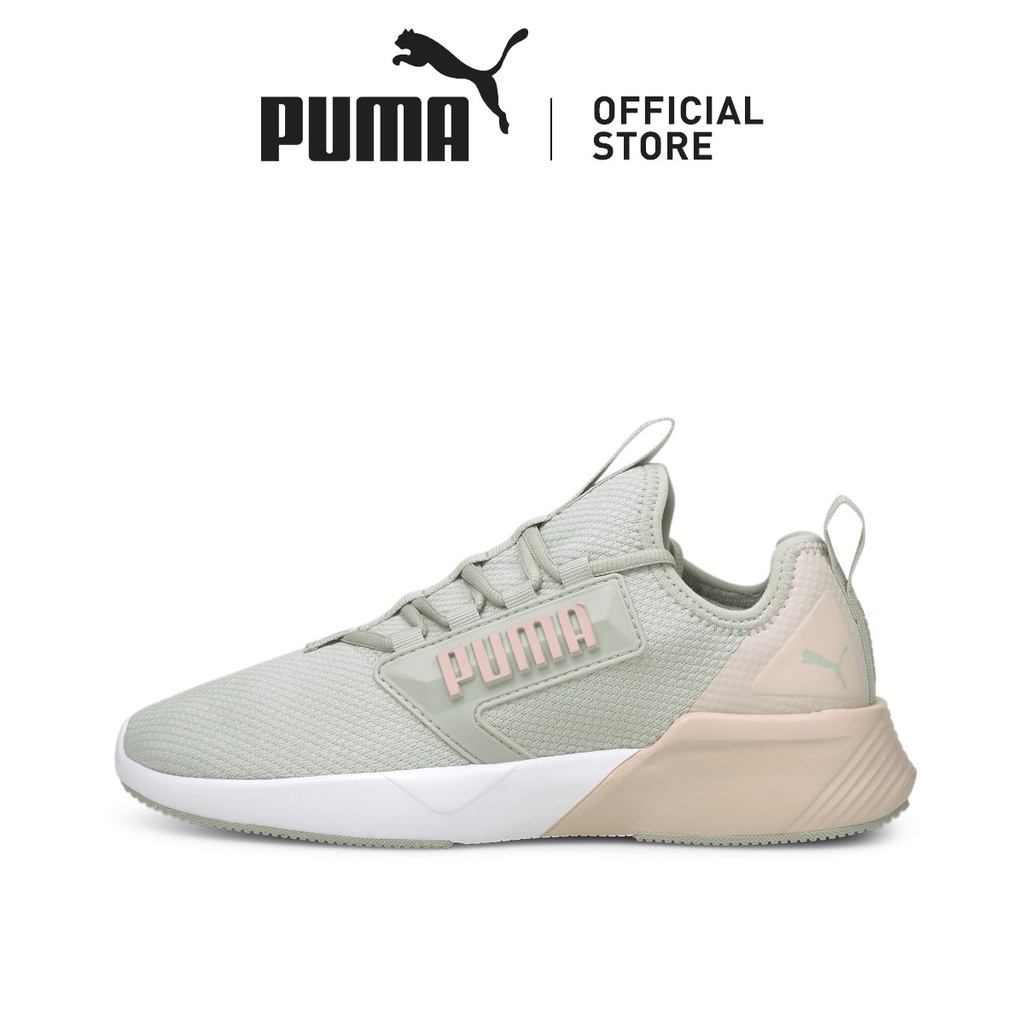 Jual PUMA Sepatu Lari Wanita Retaliate Mesh Gray Violet-Lotus | Shopee ...