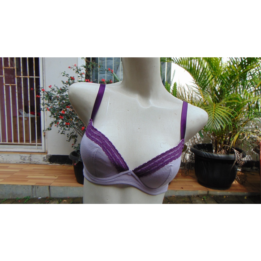 Jual BRA WACOAL COTTON BRA 9128 PPE SIZE 32B (B70) 32C (C70) - BUSA ...