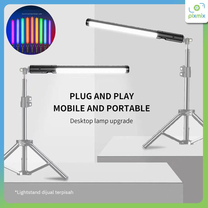 Jual LAMPU STUDIO FOTO LAMPU KONTEN KREATOR LAMP YOUTUBER GENGGAM ...