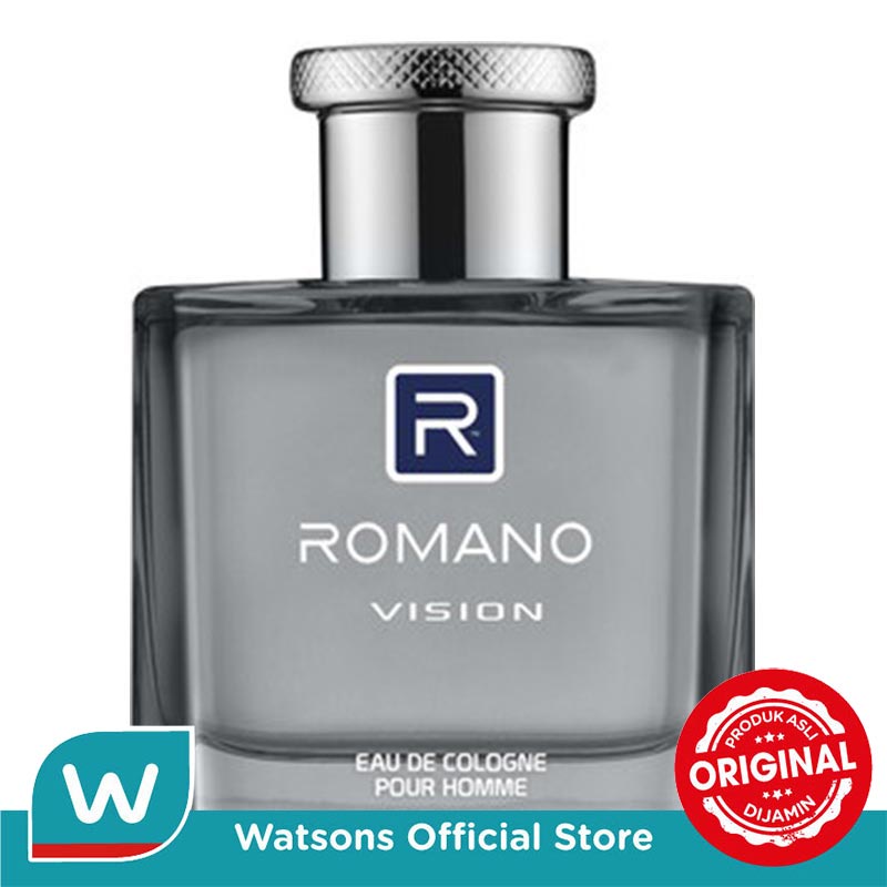 Jual ROMANO Eau de Cologne Parfum Pria Vision 50 Ml | Shopee Indonesia