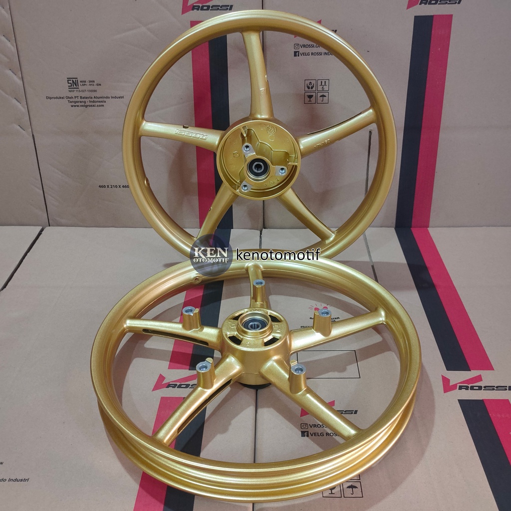 Jual VRossi Velg Palang 5 Copy RCB Satria FU Satuan Depan Belakang ...