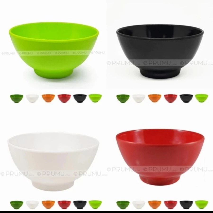 Jual Mangkok kecil 4,5" | Rice Bowl | Mangkok Melamin | Mangkok Kuah - 7689 | Shopee Indonesia