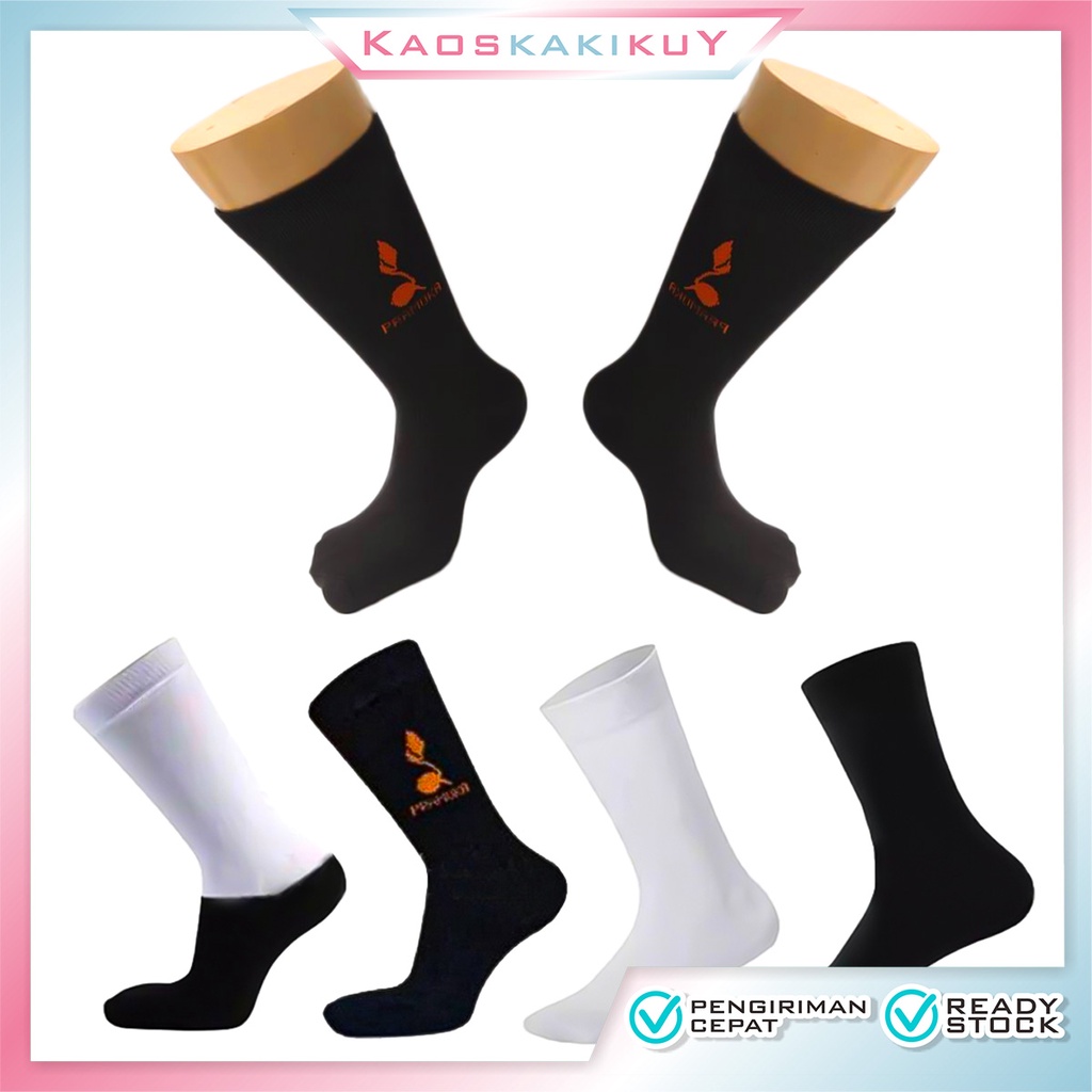 Jual Kaos Kaki SD Dan SMA Hitam Putih / Kaos Kaki Anak Sekolah / Kaos ...