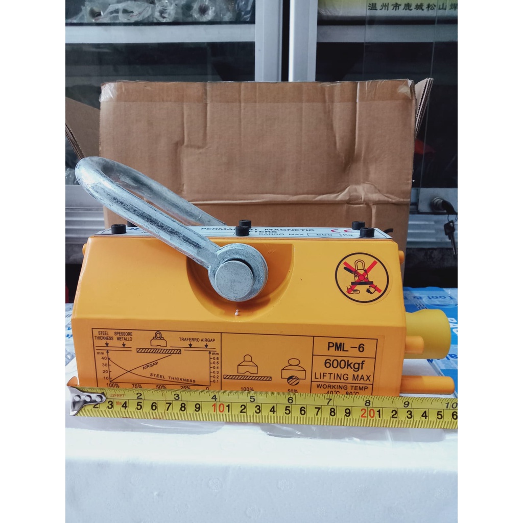 Jual Permanent magnet lifter / Magnet angat Plat / Magnet angkat besi ...