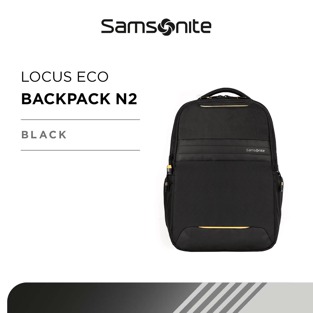 Jual Samsonite Locus Eco LP Backpack N2 - Black | Shopee Indonesia