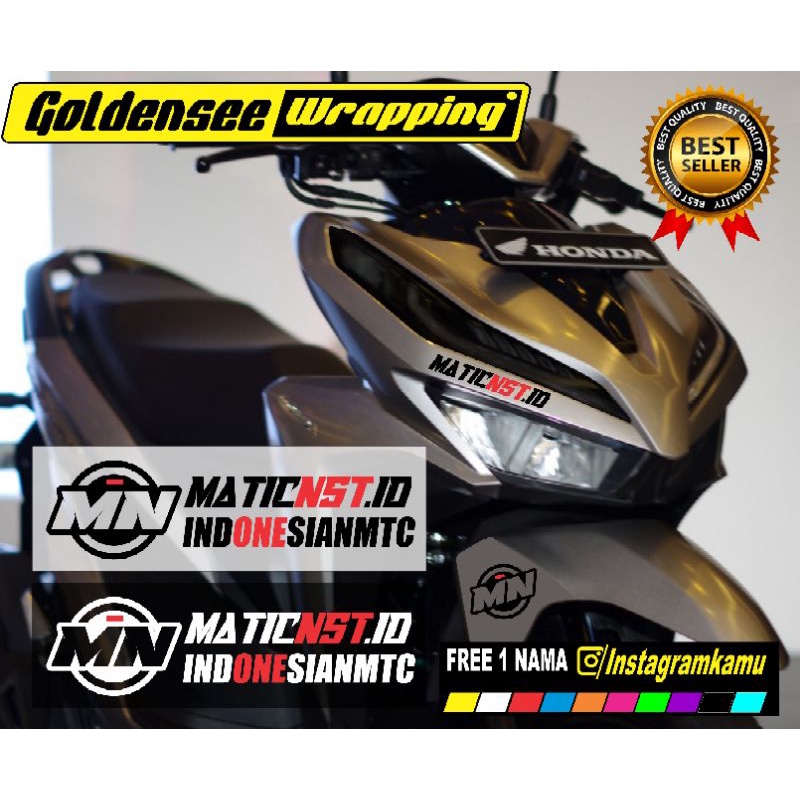 Jual Cutting Sticker maticnst, Sticker Nst. logo nst, indonesianmtc ...