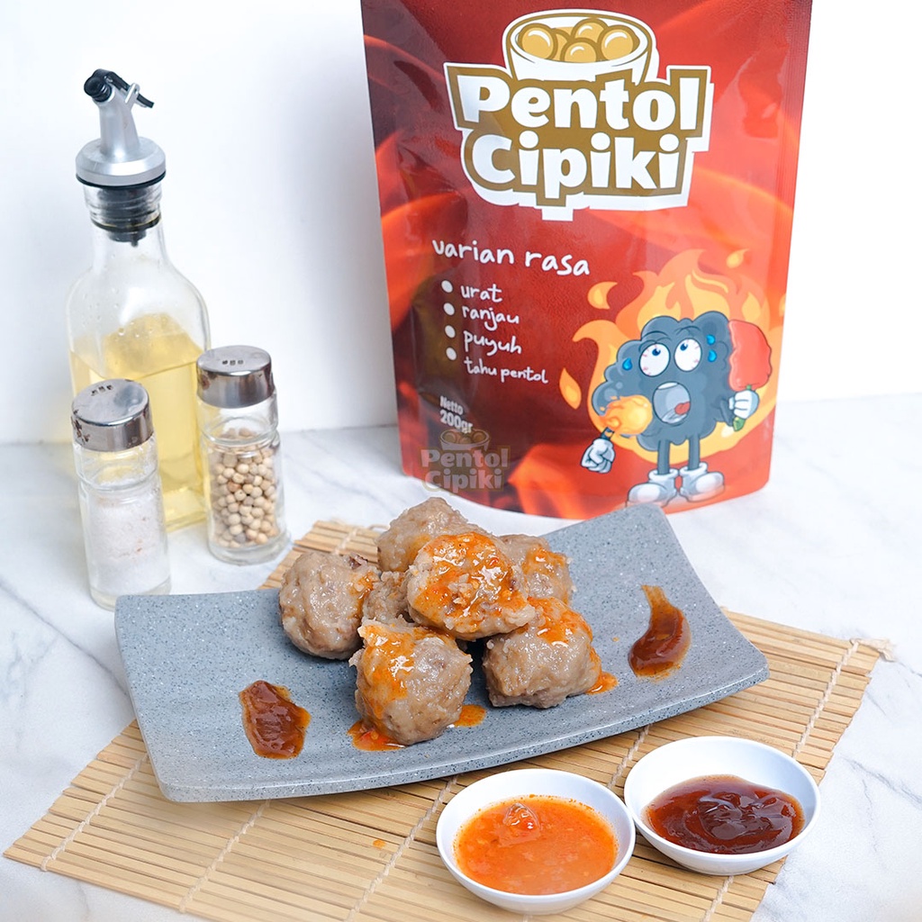 Jual Pentol Cipiki - Paket Laper / Pedas Nikmat / Full Daging / Gratis ...