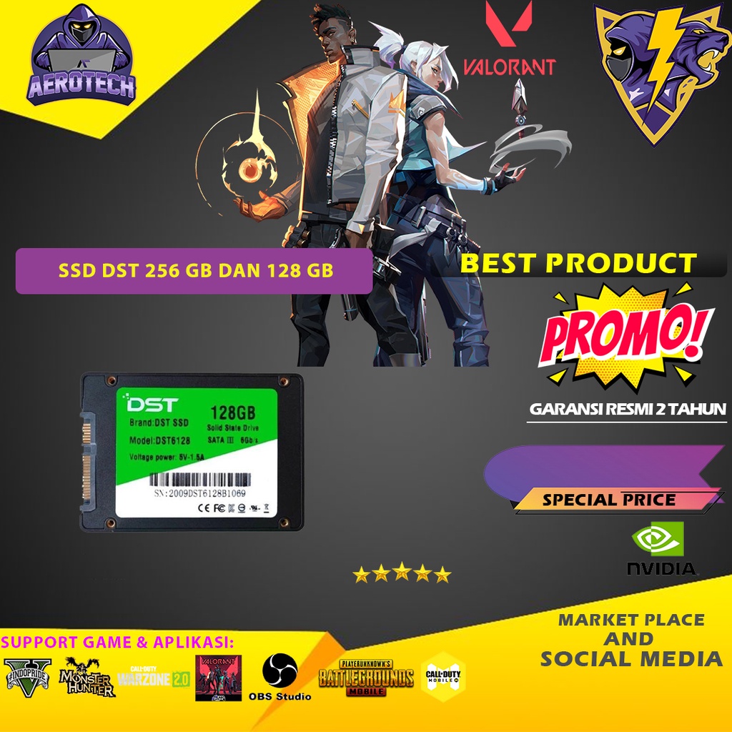 Jual SSD DST 128 GB SATA 3 | Shopee Indonesia