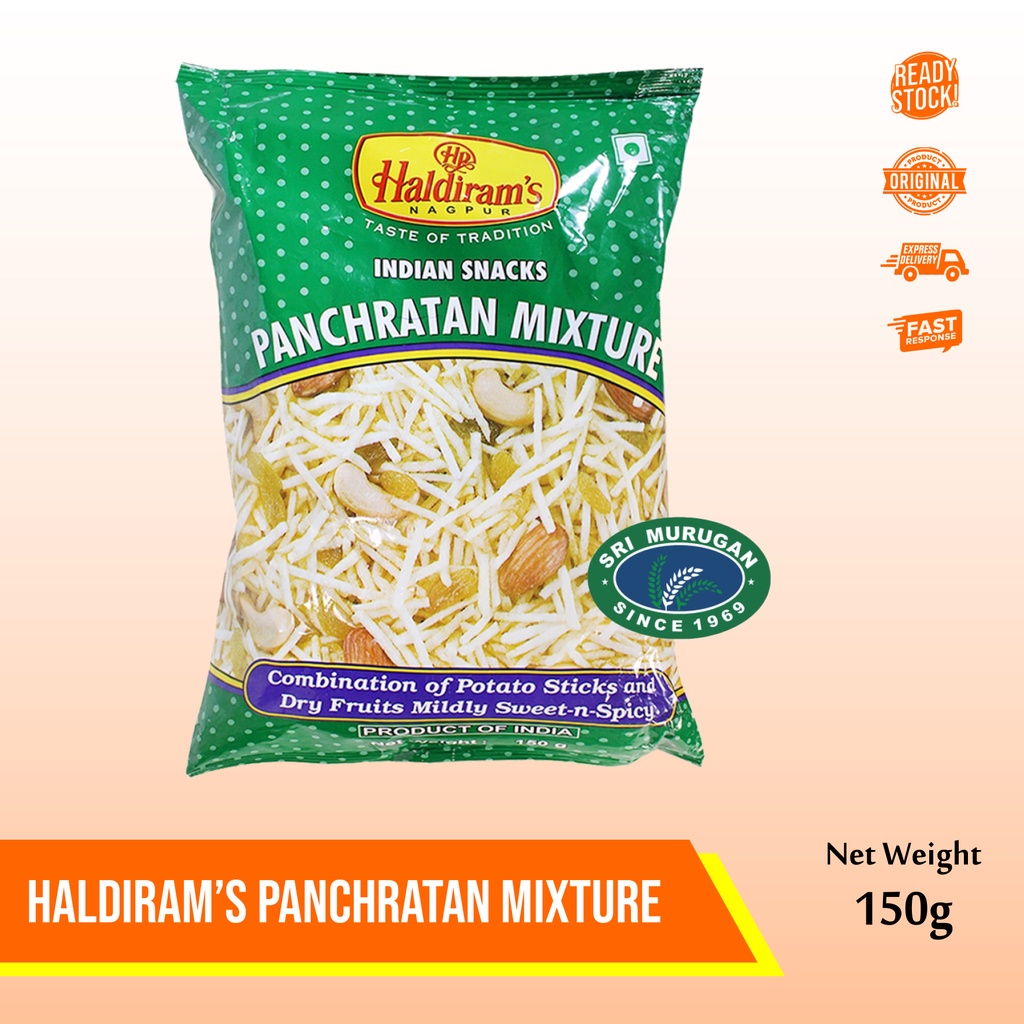 Jual HALDIRAM'S PANCHRATAN MIXTURE 150g | Shopee Indonesia