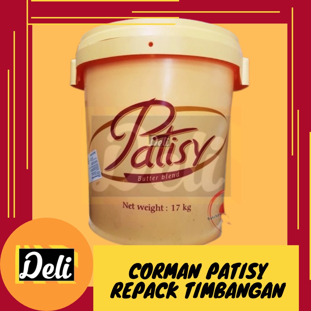 Jual Corman Patisy Butter Mentega Repack Timbangan 1kg | Shopee Indonesia