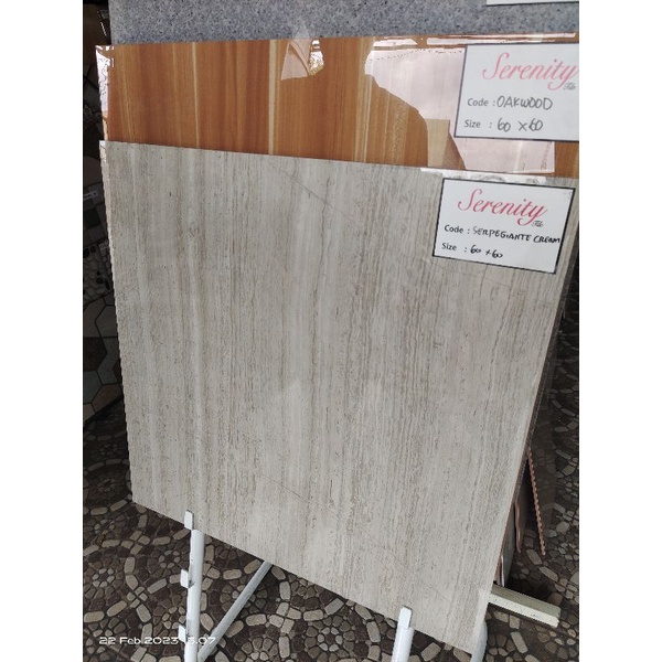 Jual Granit Lantai Kilap Kaca 60x60 Serenity Serpegiante CM Pare Kediri | Shopee Indonesia