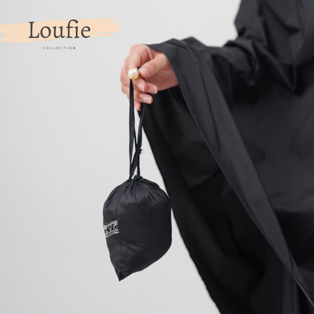 Jual Mukena travel Alif Loufie parasut korea premium tas mini model ...