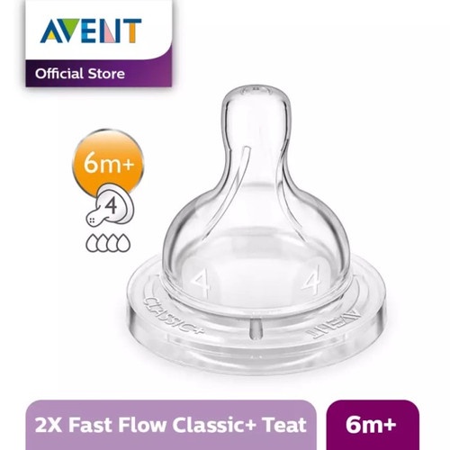 Jual Avent Fast Flow 4 Hole Airflex / Dot Botol Susu Bayi | Shopee ...