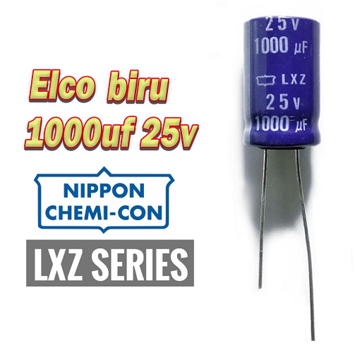Jual Kapasitor Elco 1000/25 Capacitor Elco 1000uf 25v 1000uF 25 Volt | Shopee Indonesia