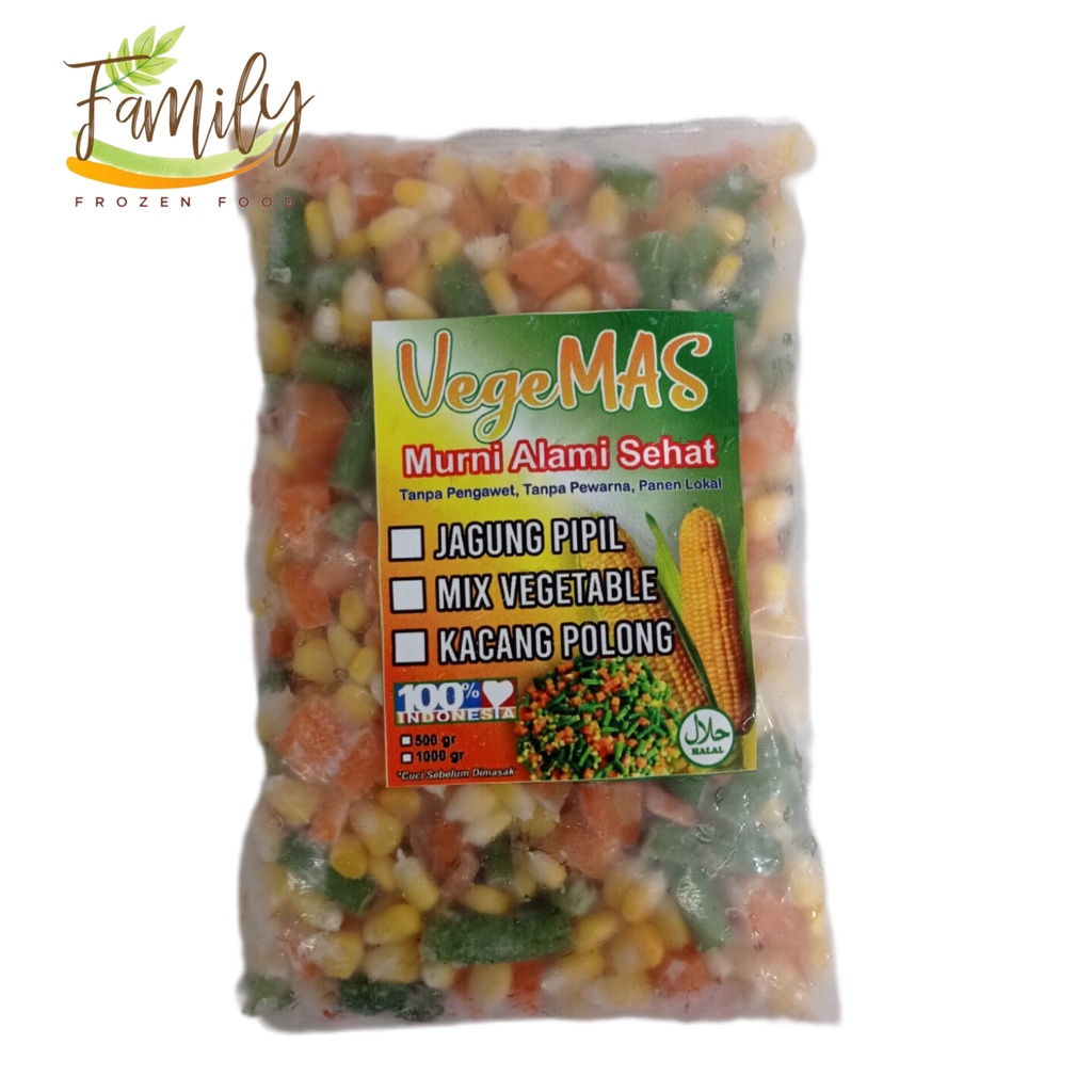 Jual Vegemas Mixed Vegetables 500gr Frozen Food Grosir | Shopee Indonesia
