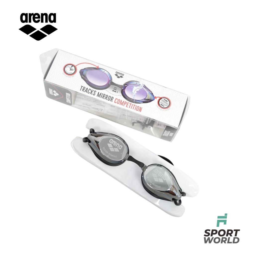 Jual Kacamata Renang ARENA Tracks Mirror Competition AGG-280M selam ORI ...