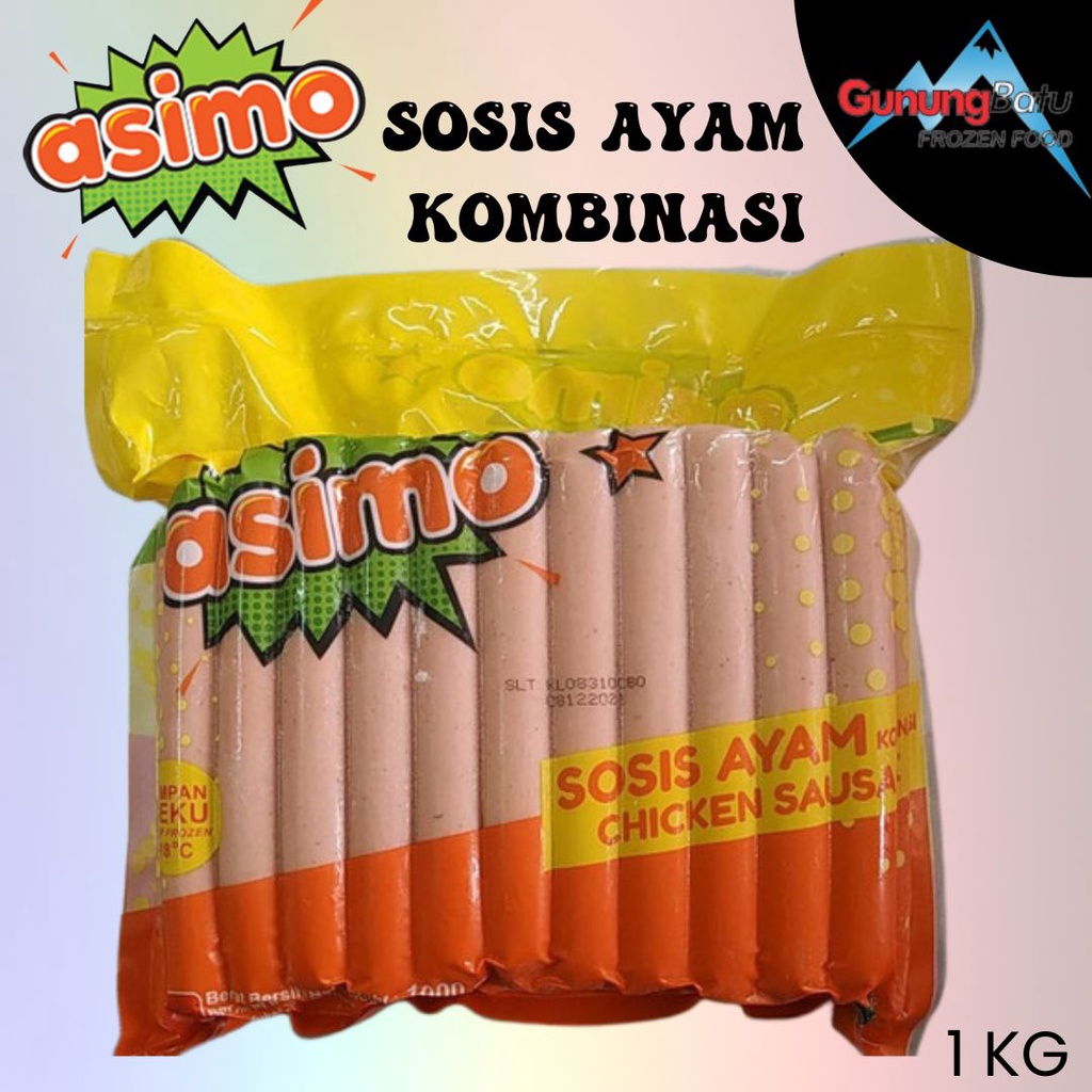 Jual ASIMO SOSIS AYAM KOMBINASI 1 KG | Shopee Indonesia