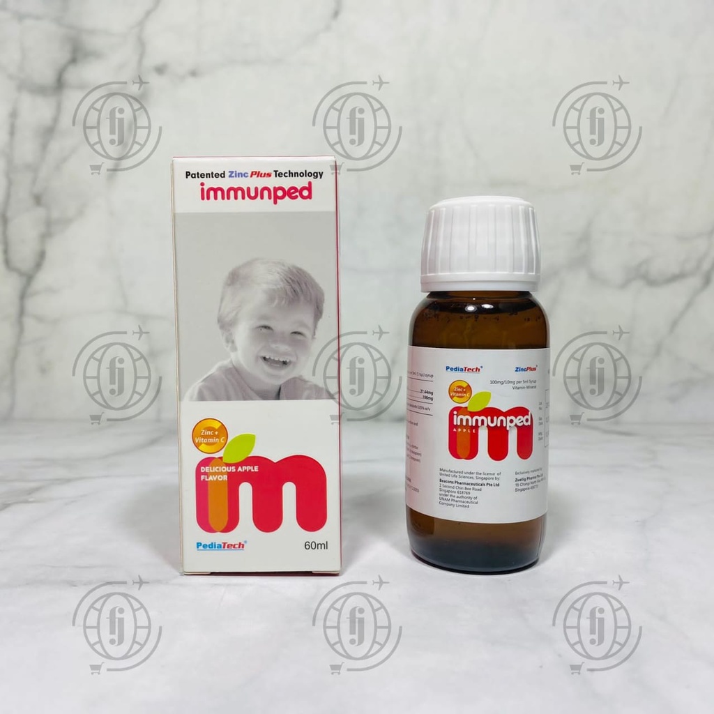 Jual Immunped Singapore Vitamin Anak Vitamin C Zinc Immune | Shopee ...