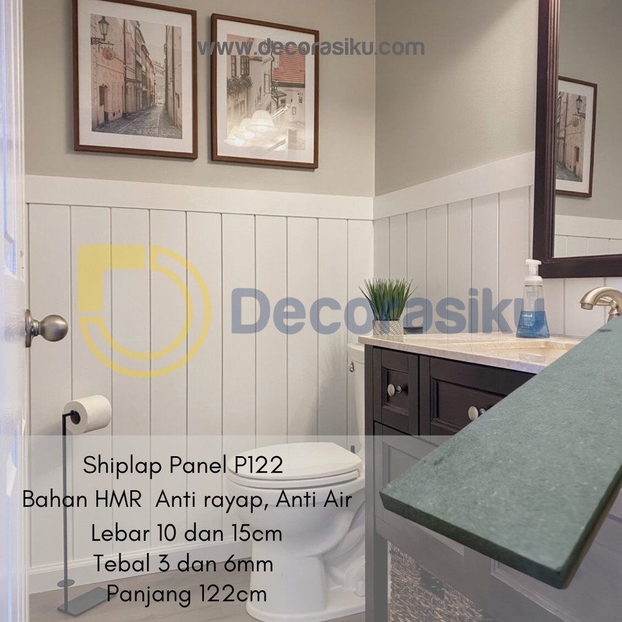 Jual [DC] Shiplap Panel 122 - Panel Dinding - Kisi-kisi dinding -wall panel | Shopee Indonesia