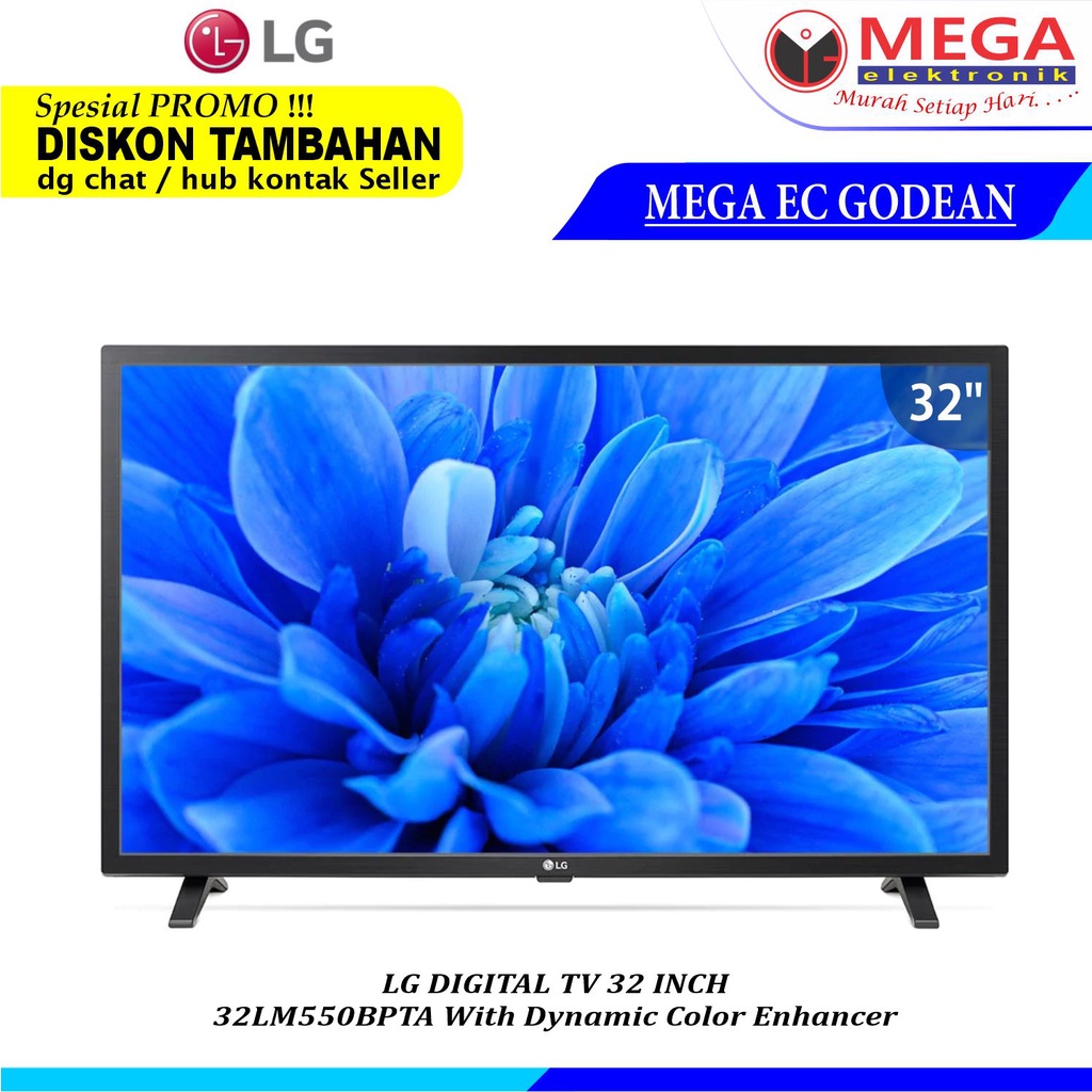 Jual LG LED DIGITAL TV 32 INCH SERI 32LM550 GARANSI RESMI | Shopee ...