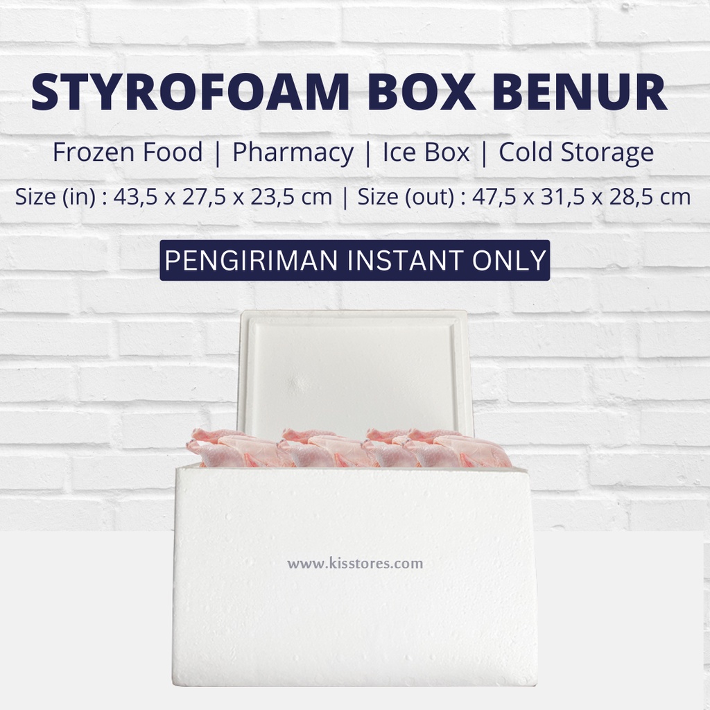 Jual Styrofoam Box 10 kg BM Low Box Ikan Sterofoam | Shopee Indonesia