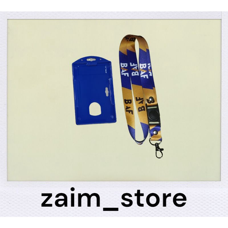 Jual tali id card BAF | Shopee Indonesia