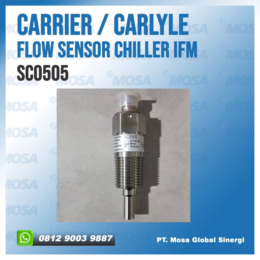 Jual flow sensor chiller IFM - sparepart compressor carrier | Shopee ...