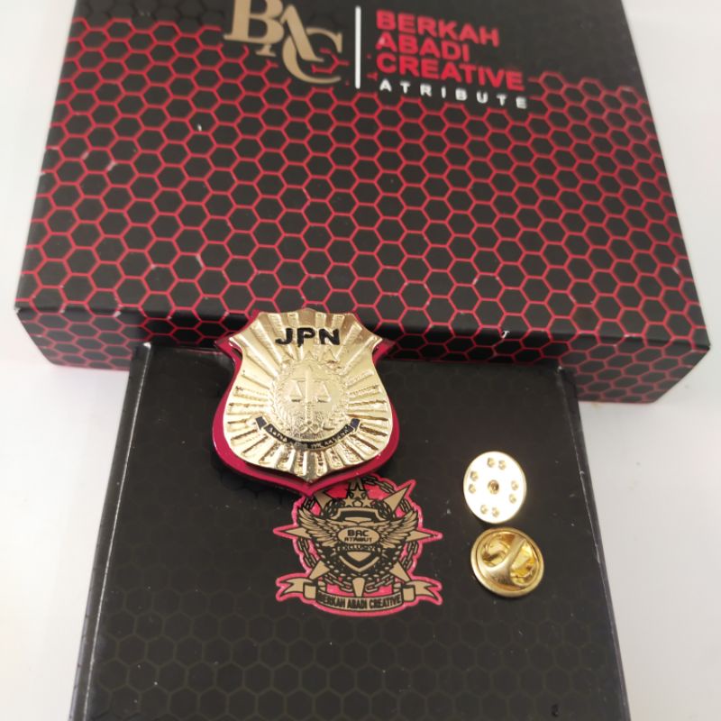 Jual Pin JPN jaksa /pin JPN jaksa kejaksaan BAC ATRIBUT | Shopee Indonesia