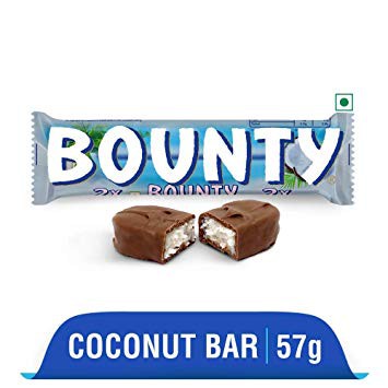 Jual Coklat BOUNTY single pack 57gram isi 2 - asal Eropa | Shopee Indonesia