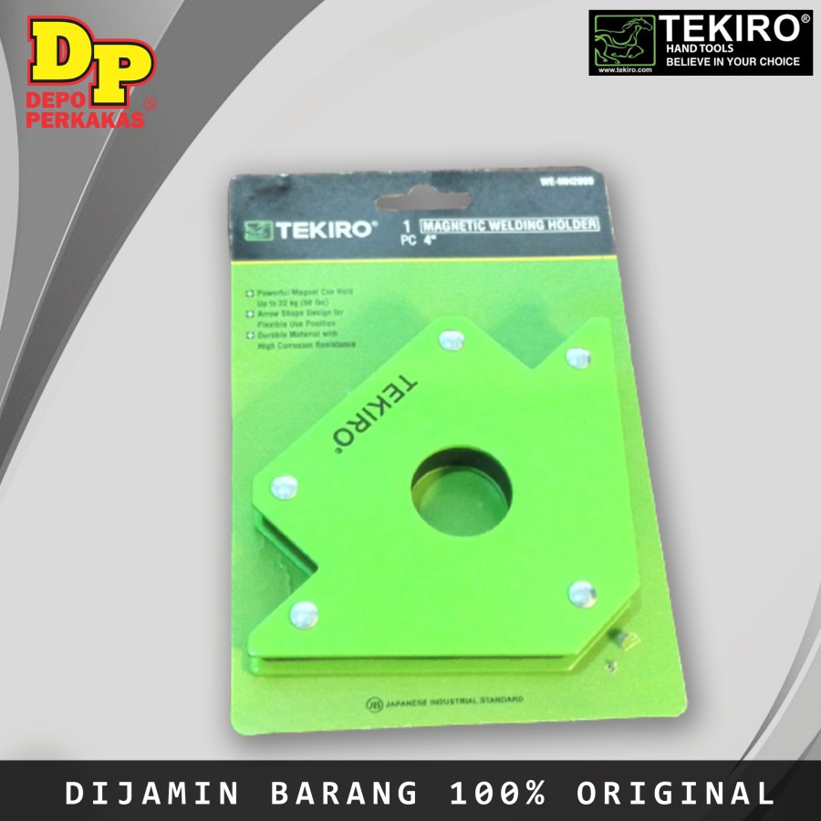 Jual SIKU MAGNET LAS 4 INCH 50 LBS TEKIRO MAGNETIC WELDING HOLDER 4 ...