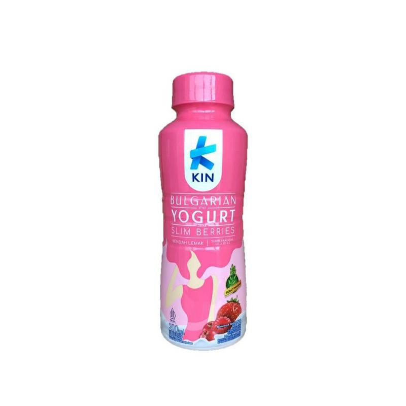 Jual KIN Yogurt Slim Berries Pet 200 ml | Shopee Indonesia