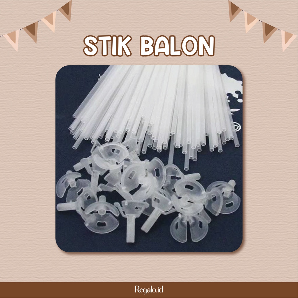 Jual [STIK BALON PER PCS] Stik Balon Harga Per Pcs | Stik Murah Grosir ...