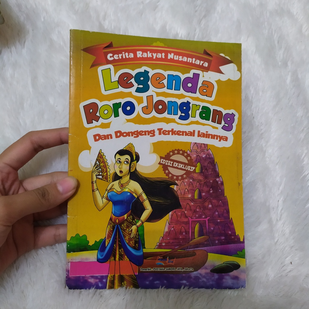Jual BUKU LEGENDA RORO JONGGRANG | Shopee Indonesia