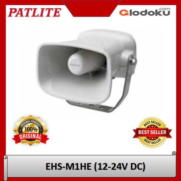 Jual Alarm Patlite Melody/Alarm Horn Type Ehs-M1He (Dc 12-24V) | Shopee Indonesia