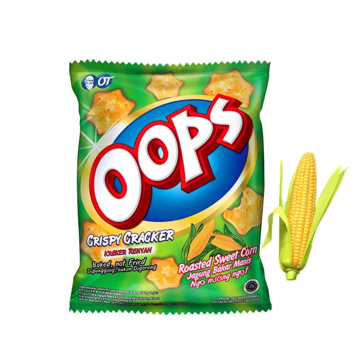 Jual OOPS Crispy Crackers Snack 45gr | Shopee Indonesia Jual OOPS Crispy Crackers Snack 45gr | Shopee Indonesia