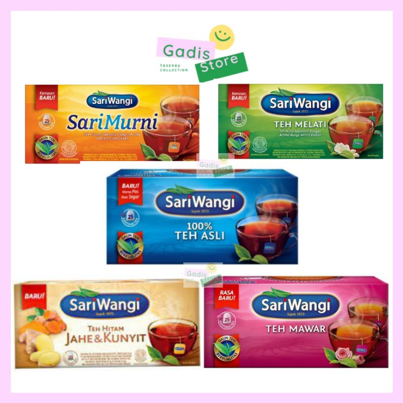 Jual Sariwangi Teh Celup 25 Kantong | Shopee Indonesia