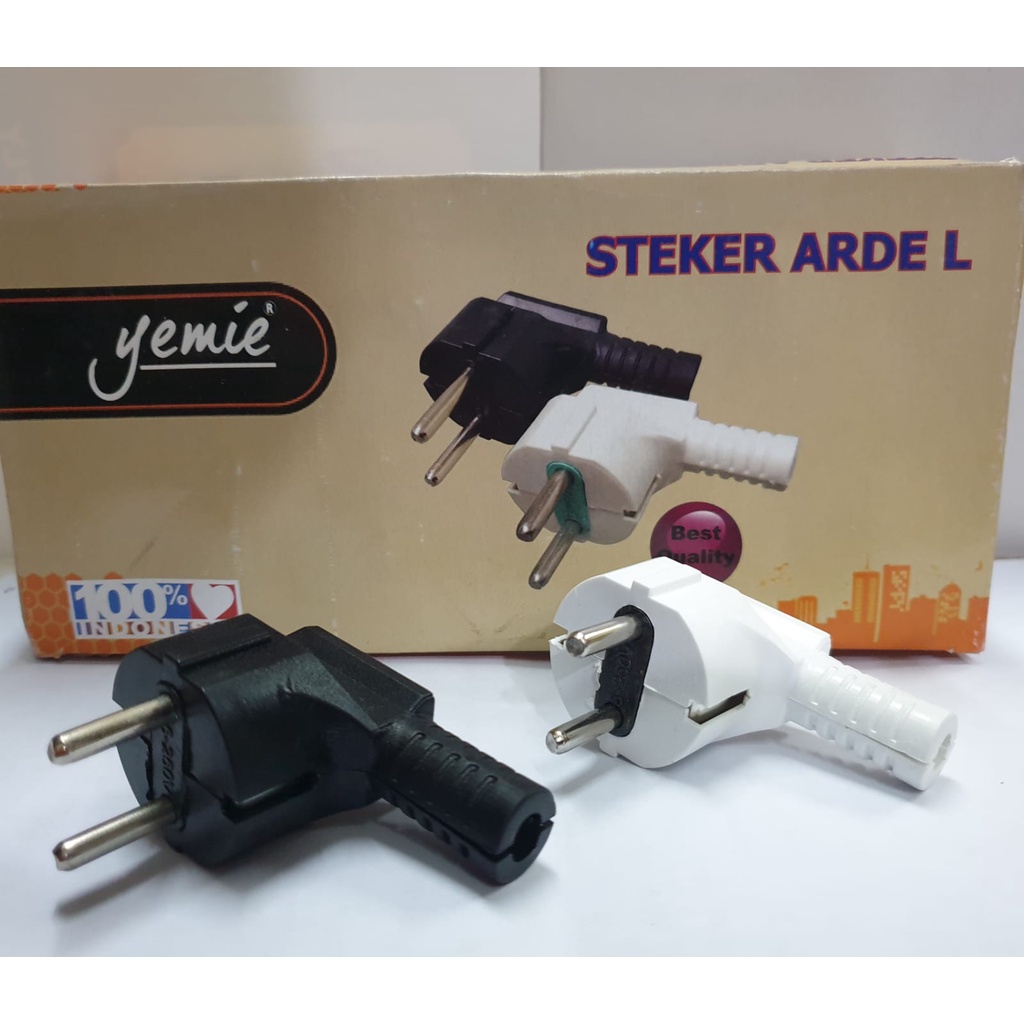 Jual Steker L Arde YEMIE / Steker Arde Bengkok YEMIE | Shopee Indonesia