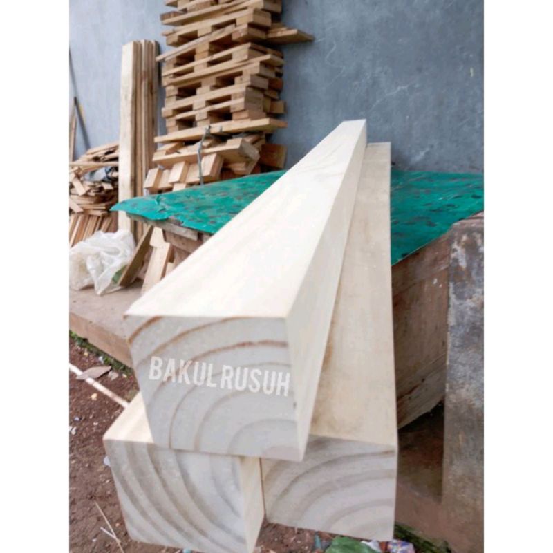 Jual KASO BALOK JATI BELANDA SOLID EX PALET 5X5x140 CM | Shopee Indonesia