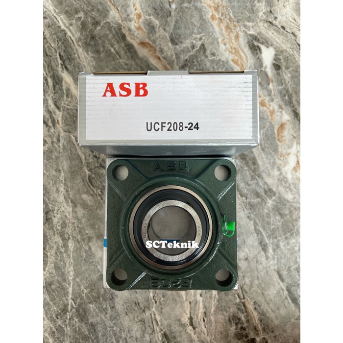 Jual BEARING PILLOW BLOCK UCF 208-24 ASB / F208 - 24 ASB ( AS 38.1 MILI ) | Shopee Indonesia