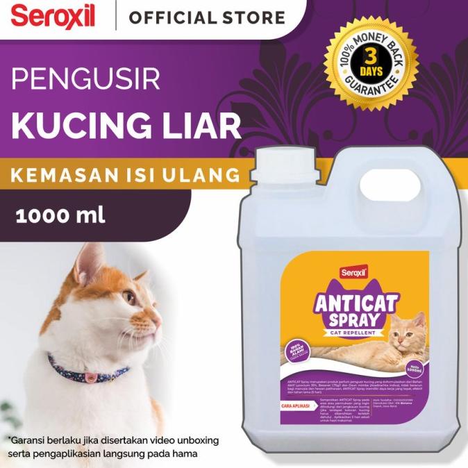 Jual SALE Pengusir Kucing Liar Cat Repellent AntiCat 1 Liter Seroxil ...