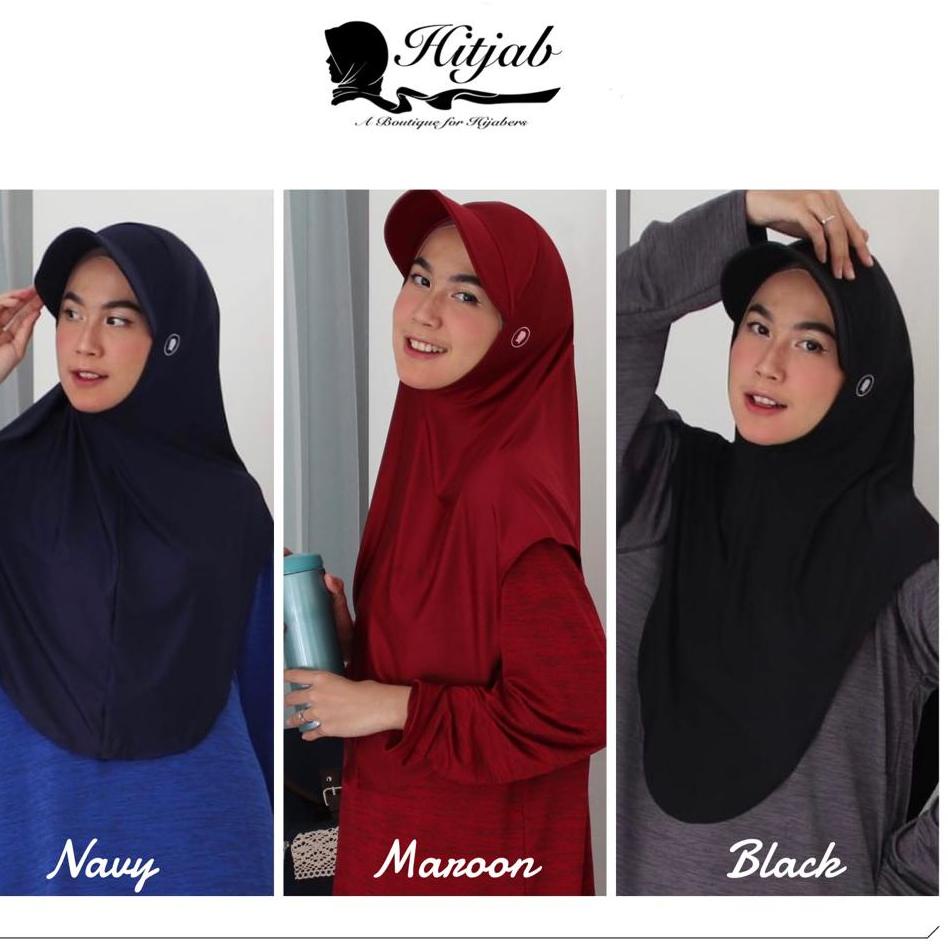 Jual Hitjab - NEW Hijab Topi Instant Cap Hijab Olahraga Sport Muslimah ...